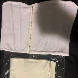 Shane Justin | Skirts | Shane Justin Two Piece White Corset Skirt Set ...